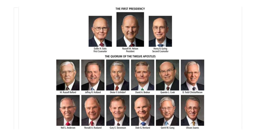 The Proper Organization of the Church - Uncorrelated Mormonism